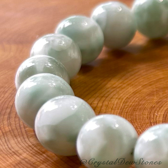 Green Larimar No.1 – Crystal Dew Stones